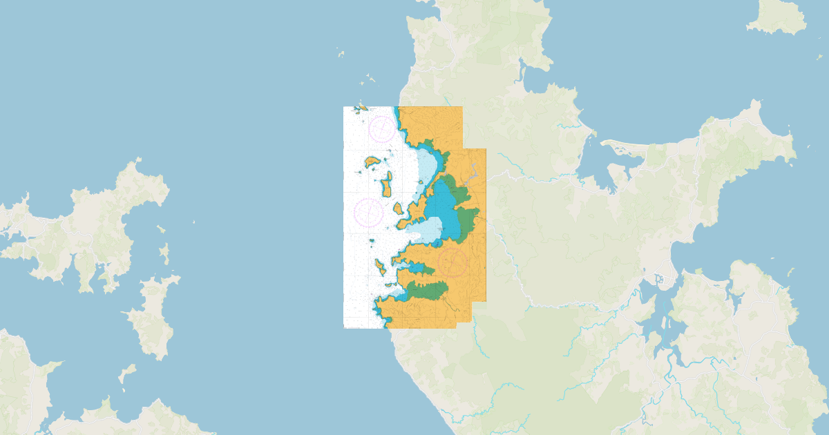 Chart NZ 5328 Coromandel Harbour | LINZ Data Service