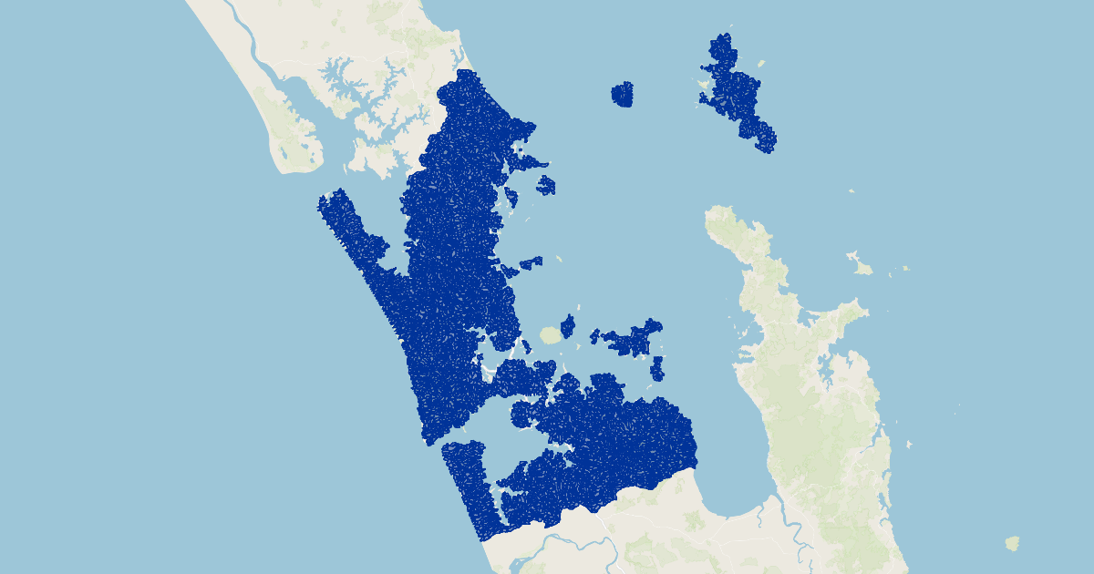 River Environment Classification Watershed Auckland (2010) (DEPRECATED ...