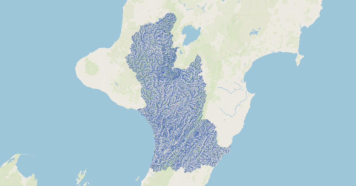 River Environment Classification Manawatu (2010) (DEPRECATED) | MfE ...