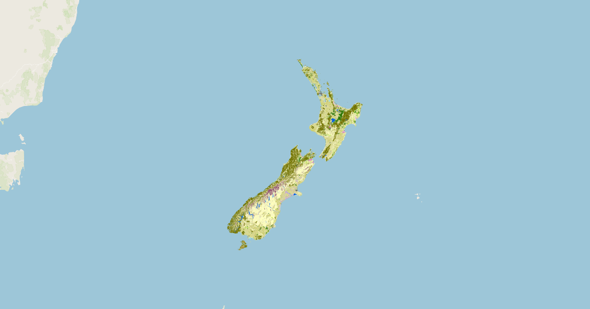 LUCAS NZ Land Use Map 1990 2008 2012 2016 v011 DEPRECATED | MfE Data ...