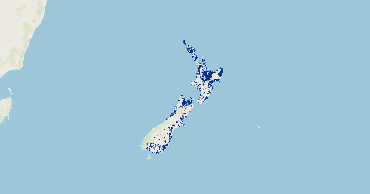LUCAS NZ Forest LiDAR Footprints | MfE Data Service