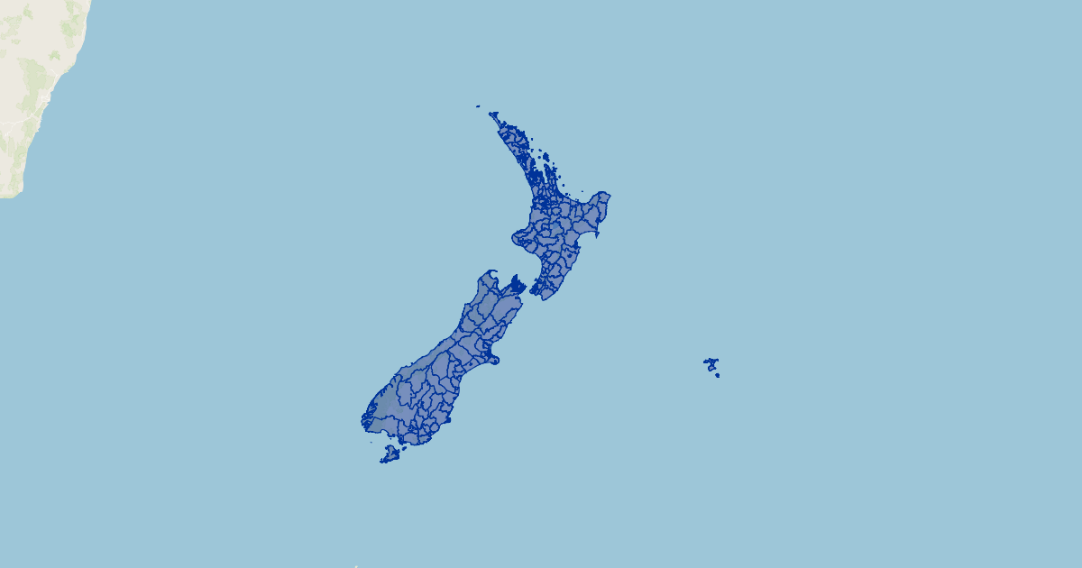 Ward 2018 Clipped (generalised) | Stats NZ Geographic Data Service