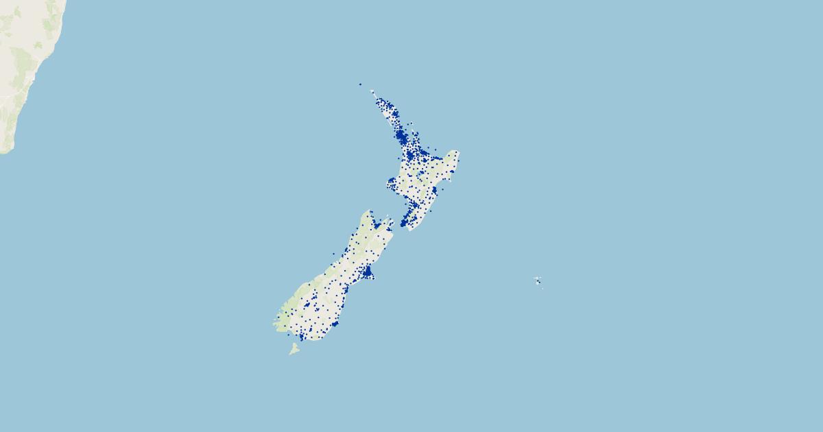 Statistical Area 2 2018 (Centroid True) | Stats NZ Geographic Data Service