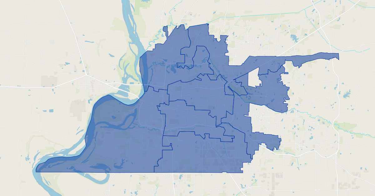 Memphis, TN Council Districts | Koordinates