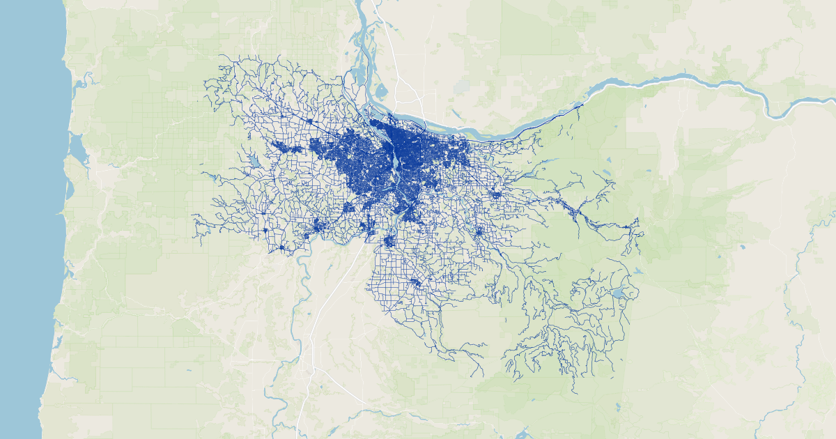 Multnomah County Lines Map Oregon Counties Release Heat Map Data To